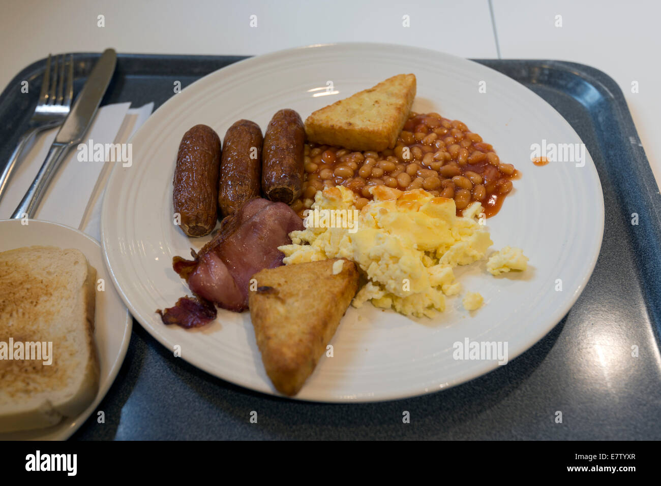 Full english breakfast cafe hi-res stock photography and images - Alamy