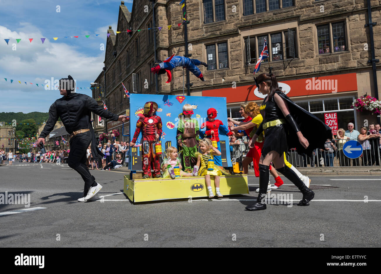Bakewell Carnival Peak District Derbyshire Stock Photo - Alamy