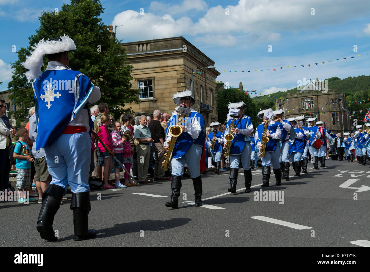 Bakewell Carnival Peak District Derbyshire Stock Photo - Alamy