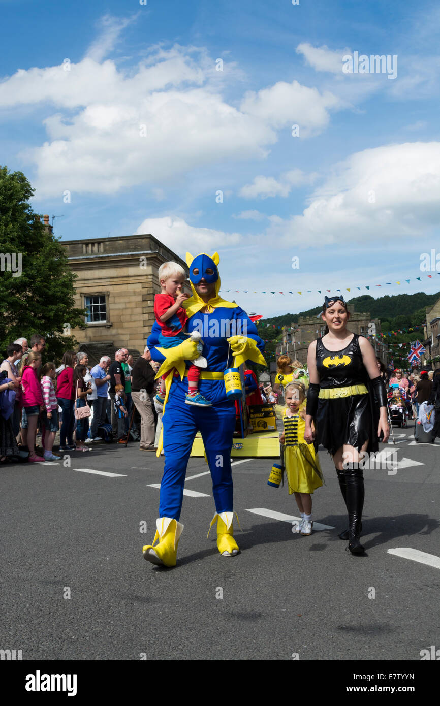 Bakewell Carnival Peak District Derbyshire Stock Photo - Alamy