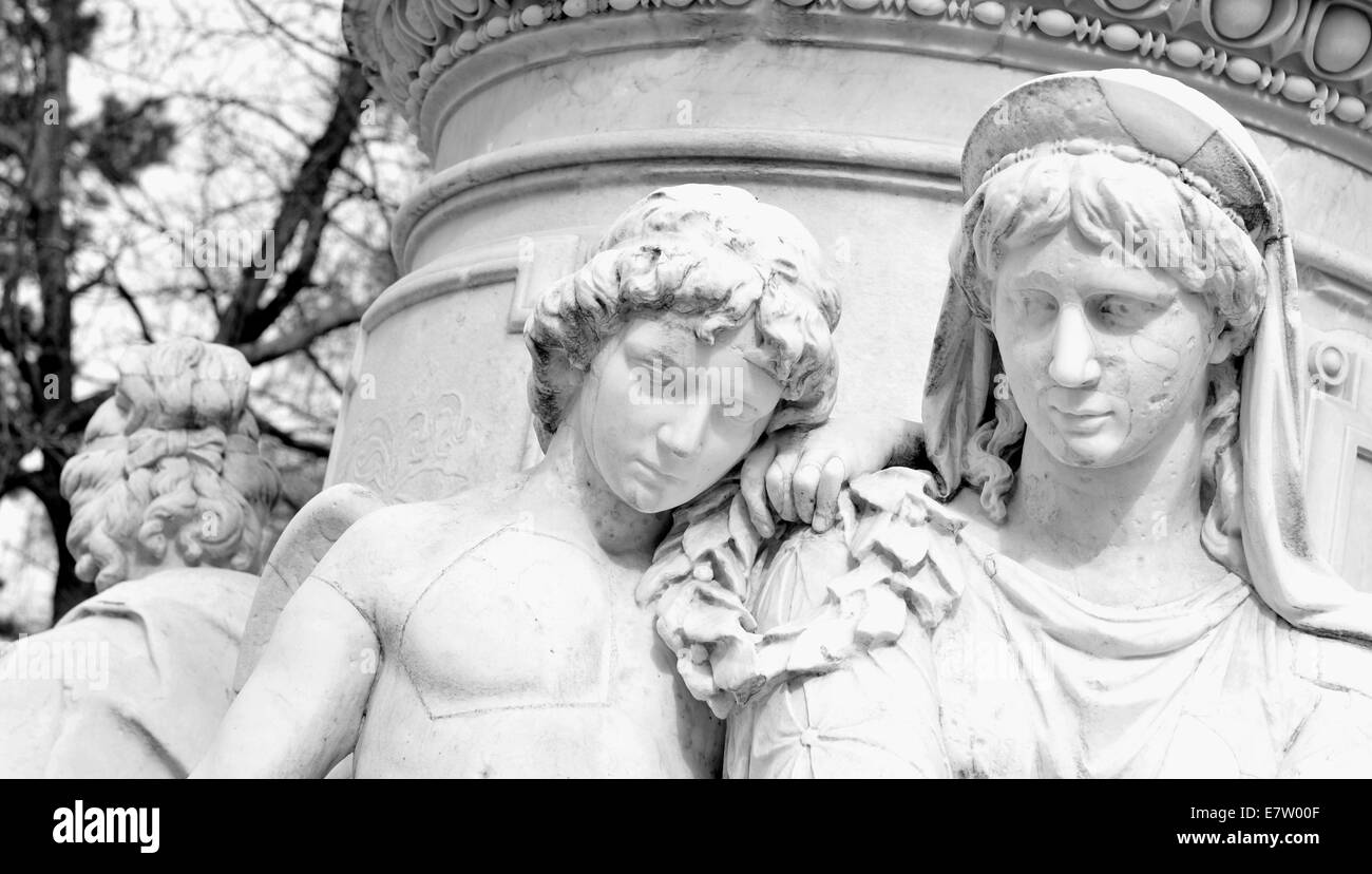 Goethe monument in Berlin, Germany Stock Photo - Alamy