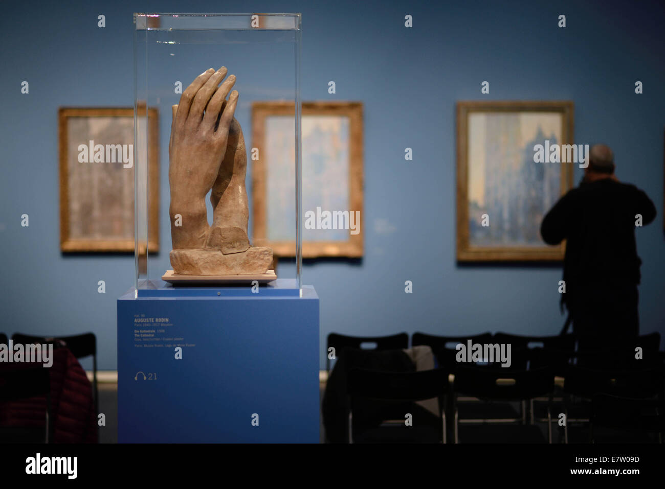 Cologne, Germany. 24th Sep, 2014. The sculpture "The Cathedral" (1908 ...