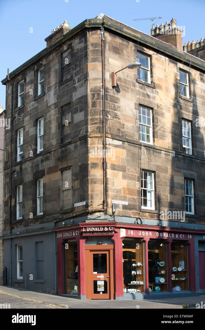 John Donald & Co, China Merchants on Bristo Place, Edinburgh, Scotland ...