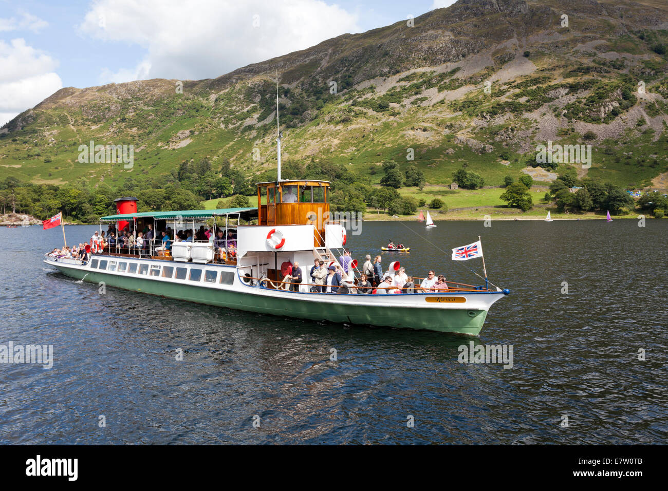 M Y Raven (launched 1889) - Ullswater Steamers fleet giving tourist ...