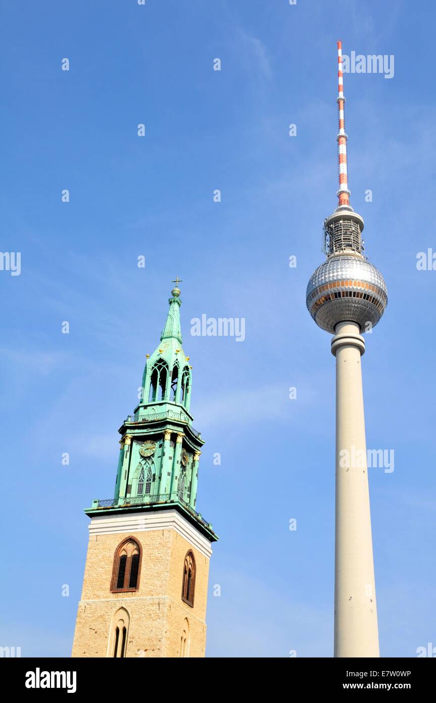 Television Tower (Fernsehturm) in Berlin, Germany Stock Photo - Alamy