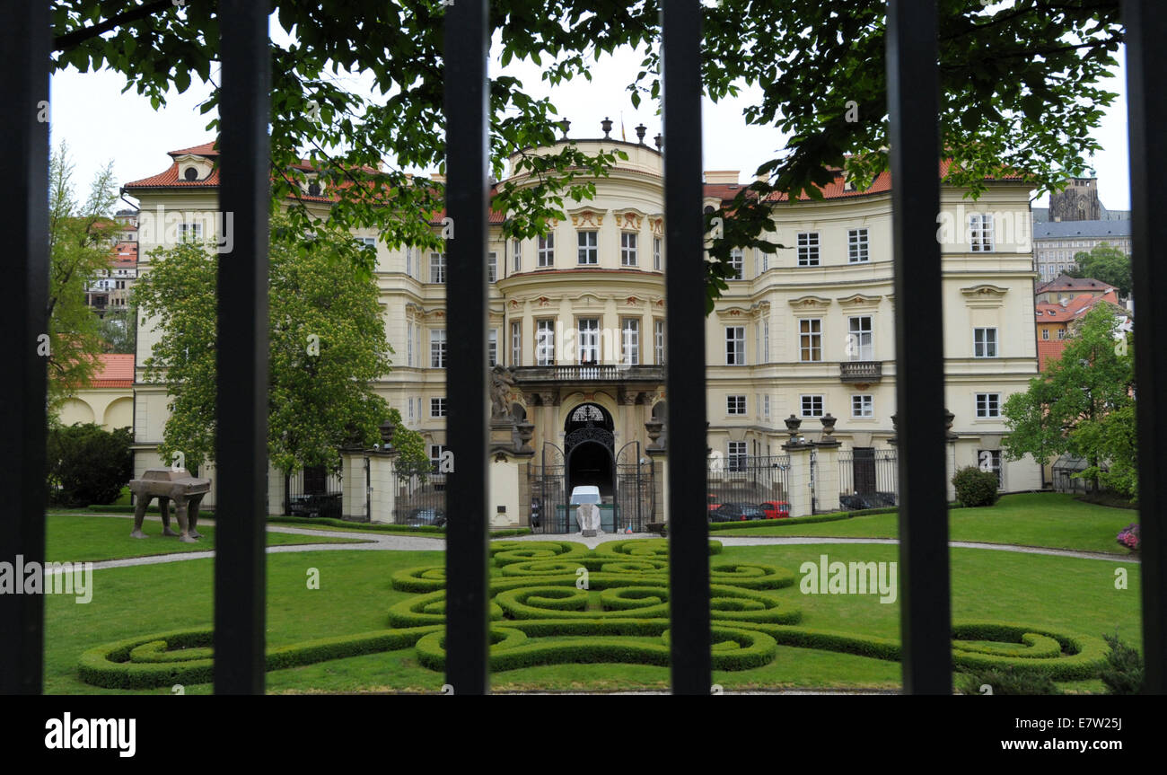 FILE - A file photo dated 30 September 2009 shows the German Embassy in ...