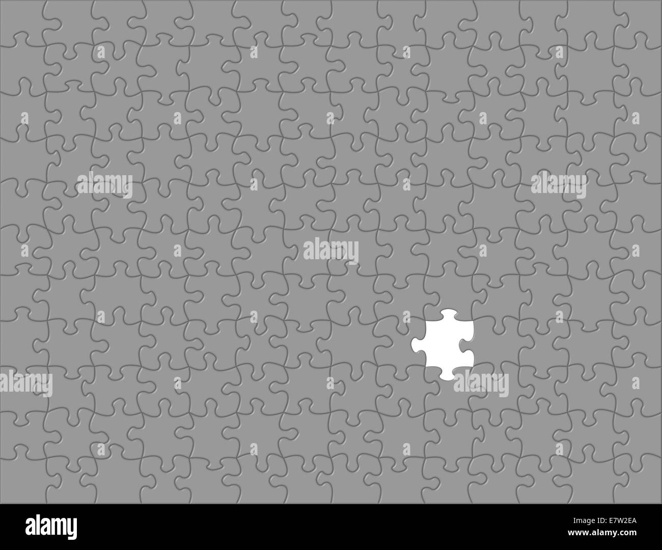 Conceptual and metaphoric puzzle illustration Stock Photo - Alamy