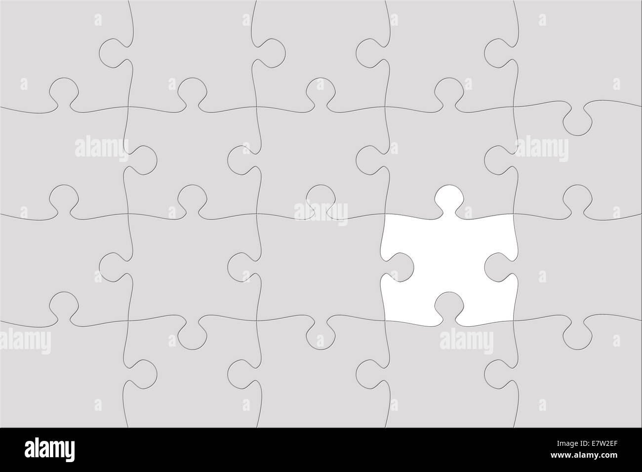 Conceptual and metaphoric puzzle illustration Stock Photo - Alamy