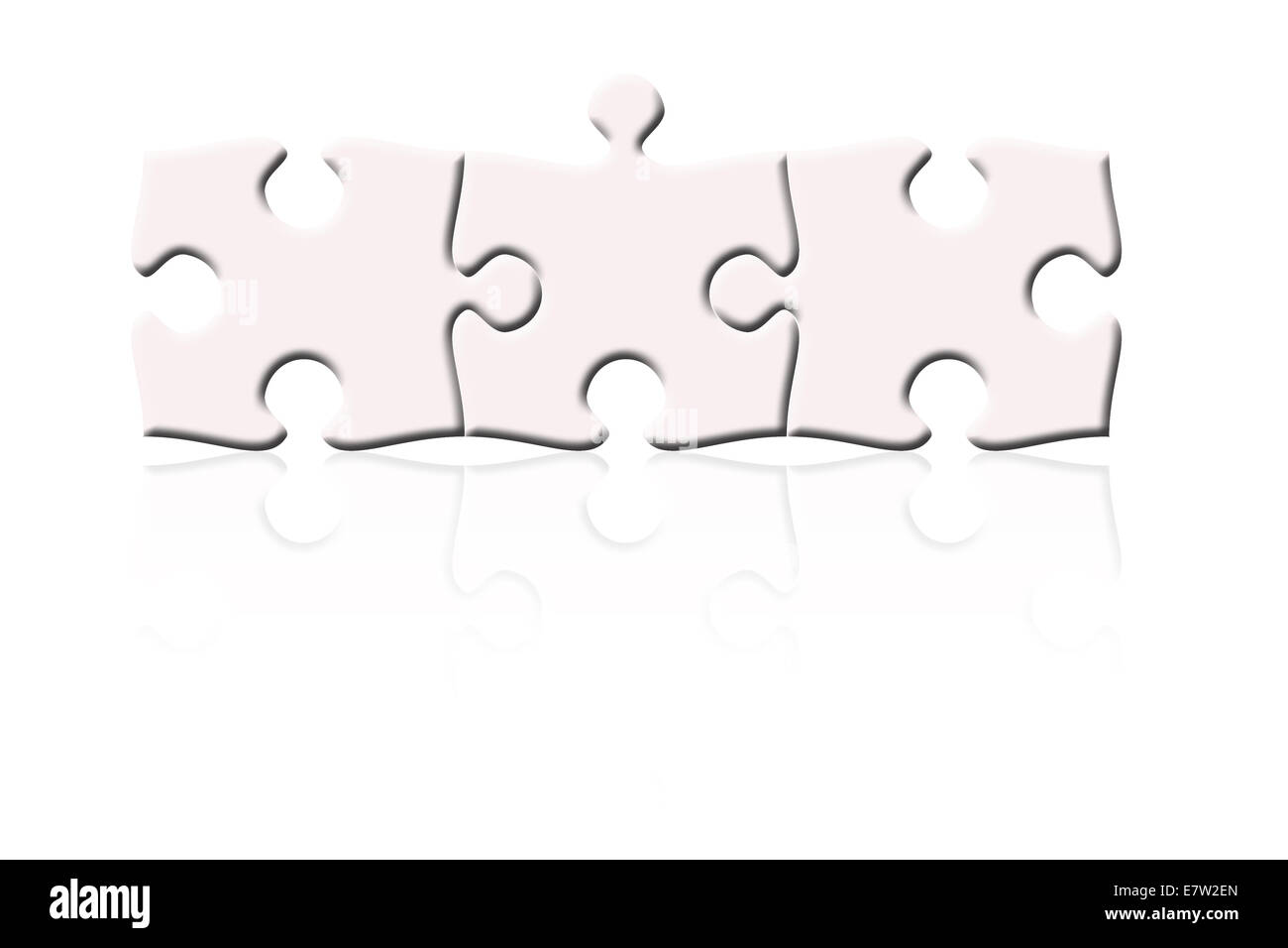 Conceptual and metaphoric puzzle illustration Stock Photo - Alamy