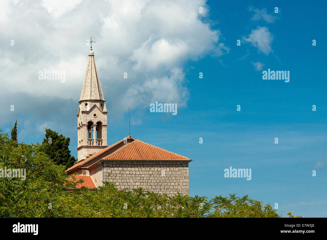 St Jacob church in Pitve village, Hvar island, Croatia Stock Photo - Alamy