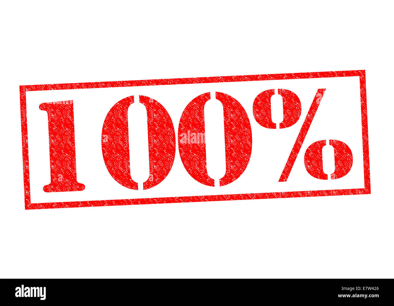 One hundred percent off hi-res stock photography and images - Alamy