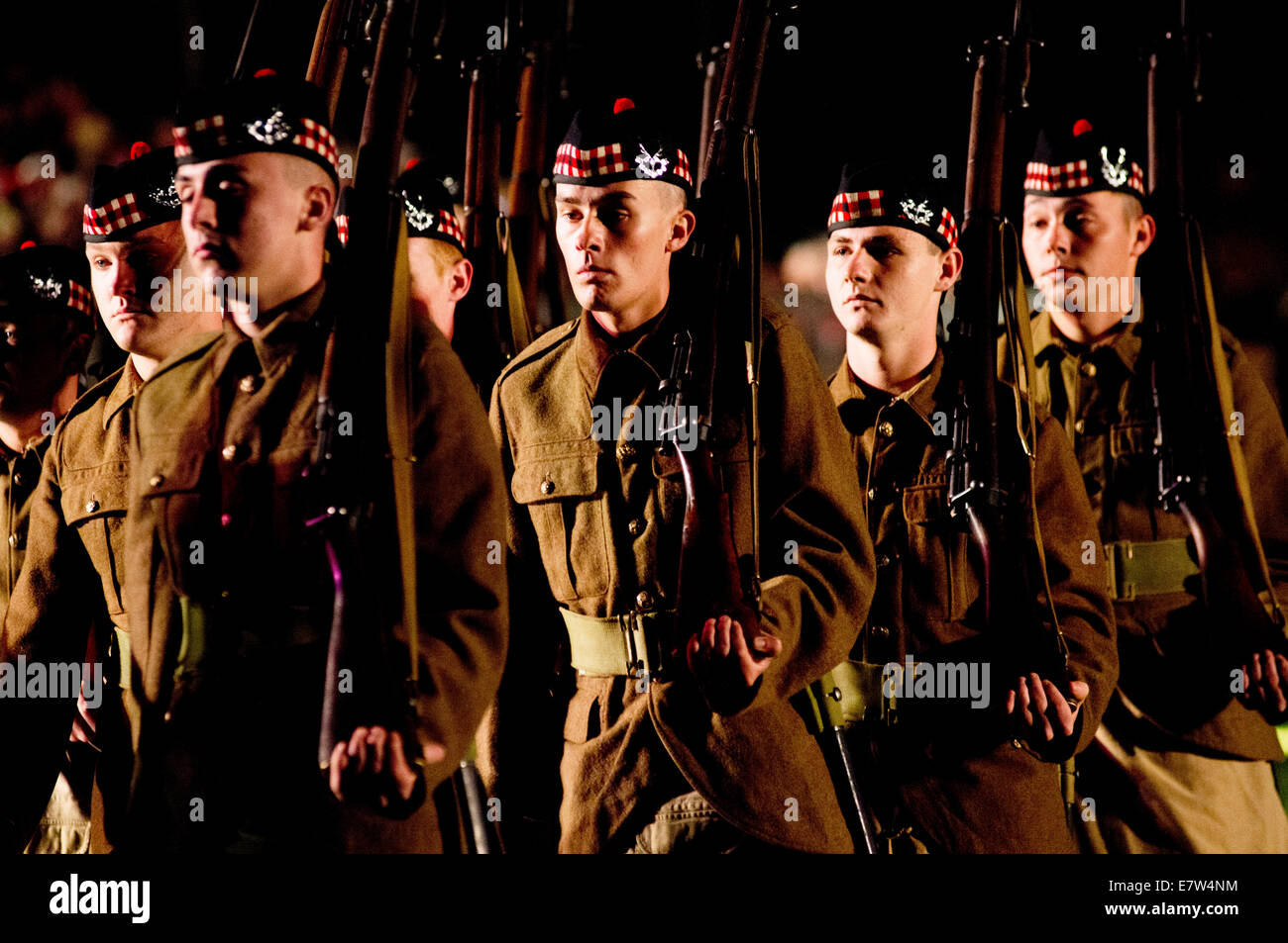 The Highland Military Tattoo at Fort George Stock Photo - Alamy