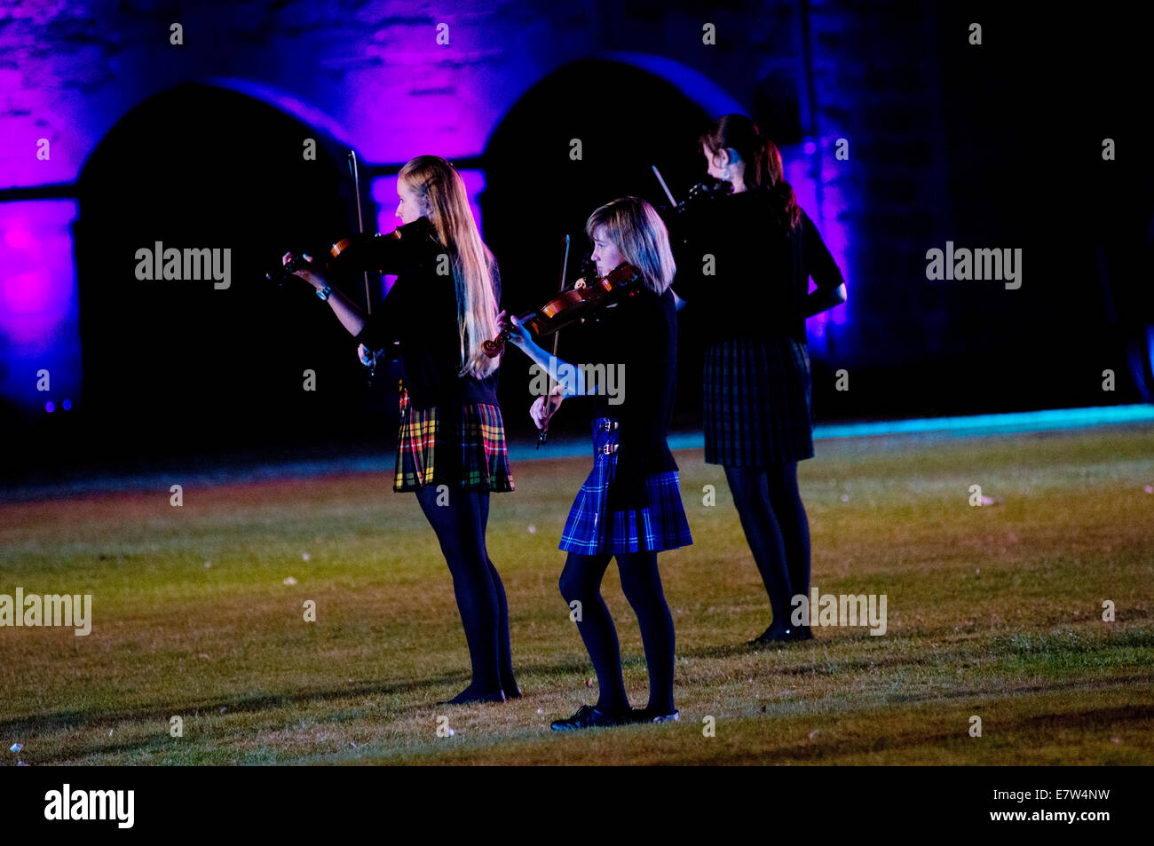 Highland military tattoo fort george hi-res stock photography and ...