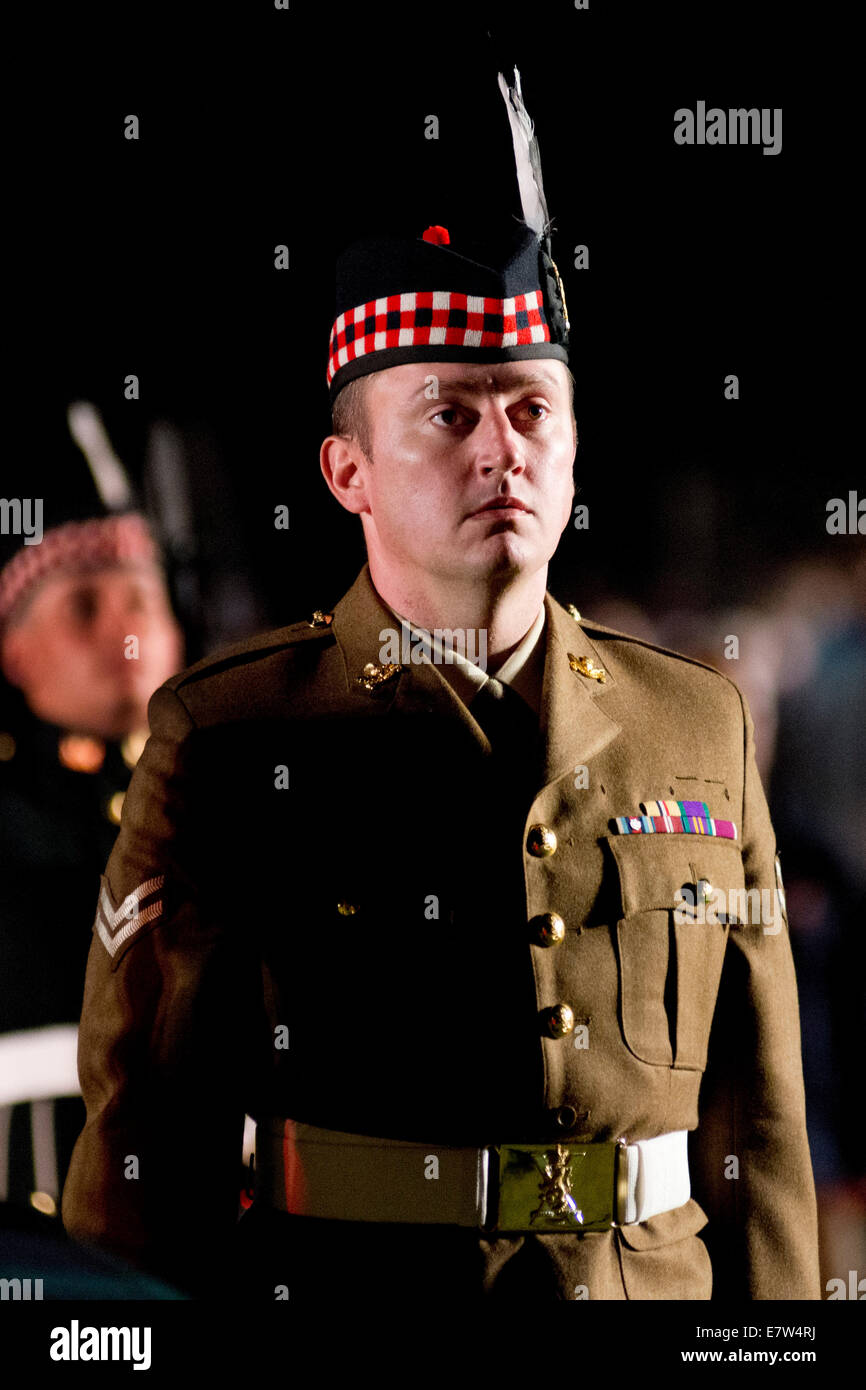 Highland military tattoo fort george hi-res stock photography and ...