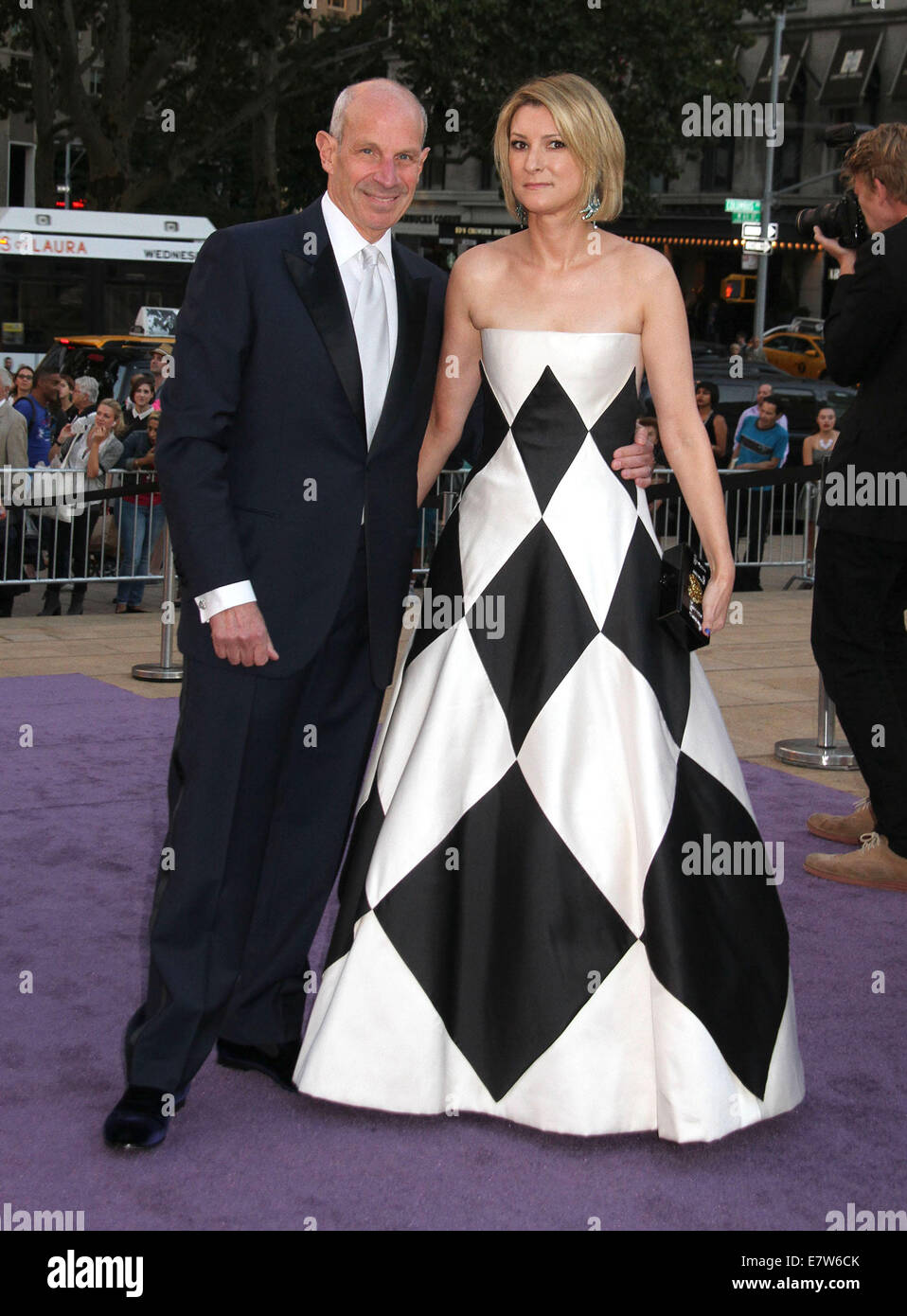 New York, New York, USA. 23rd Sep, 2014. JON TISCH and LIZZIE TISCH ...