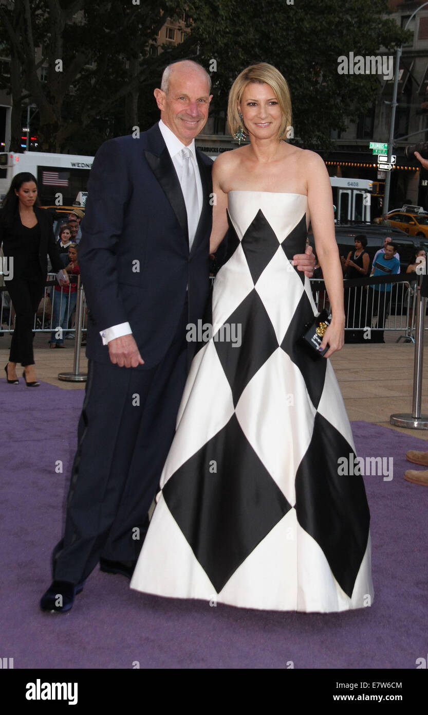New York, New York, USA. 23rd Sep, 2014. JON TISCH and LIZZIE TISCH ...