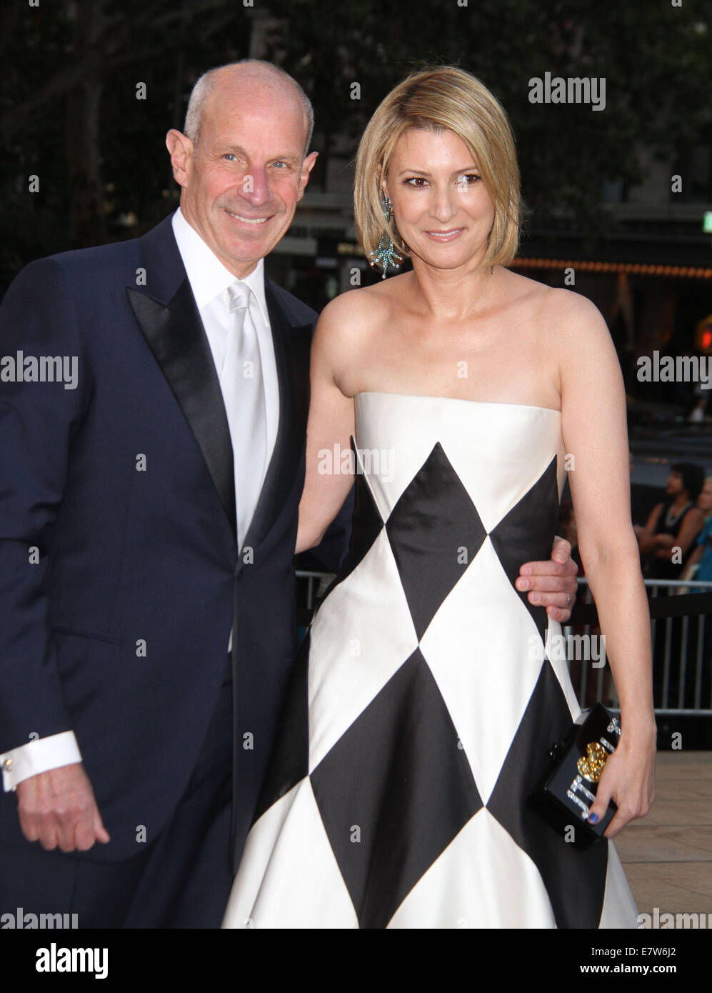 New York, New York, USA. 23rd Sep, 2014. JON TISCH and LIZZIE TISCH ...
