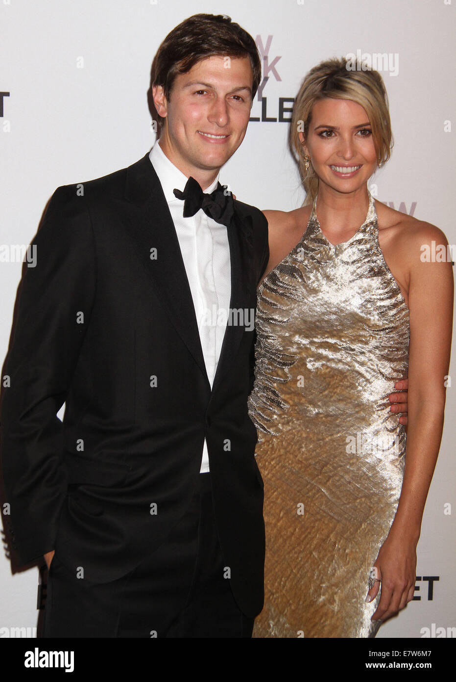 New York, New York, USA. 23rd Sep, 2014. JARED KUSHNER and IVANKA TRUMP ...
