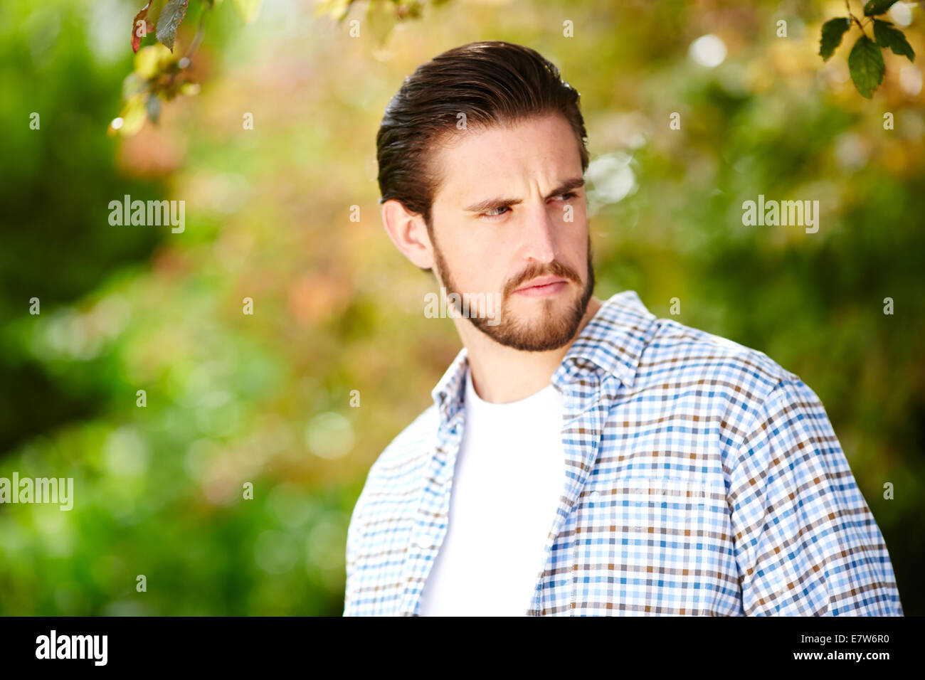 Portrait of man outdoors Stock Photo - Alamy