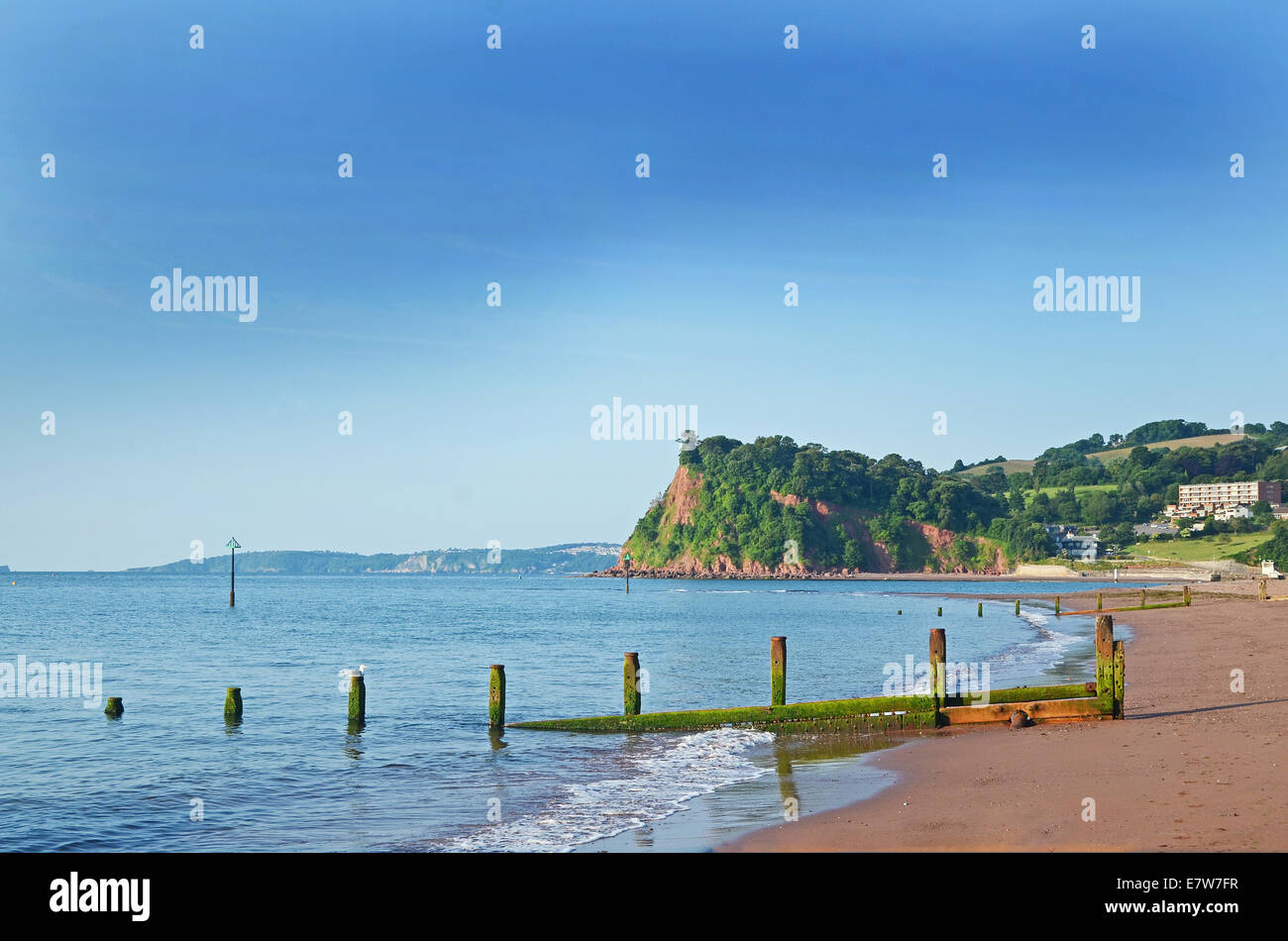 Devon shaldon ness beach hi-res stock photography and images - Alamy