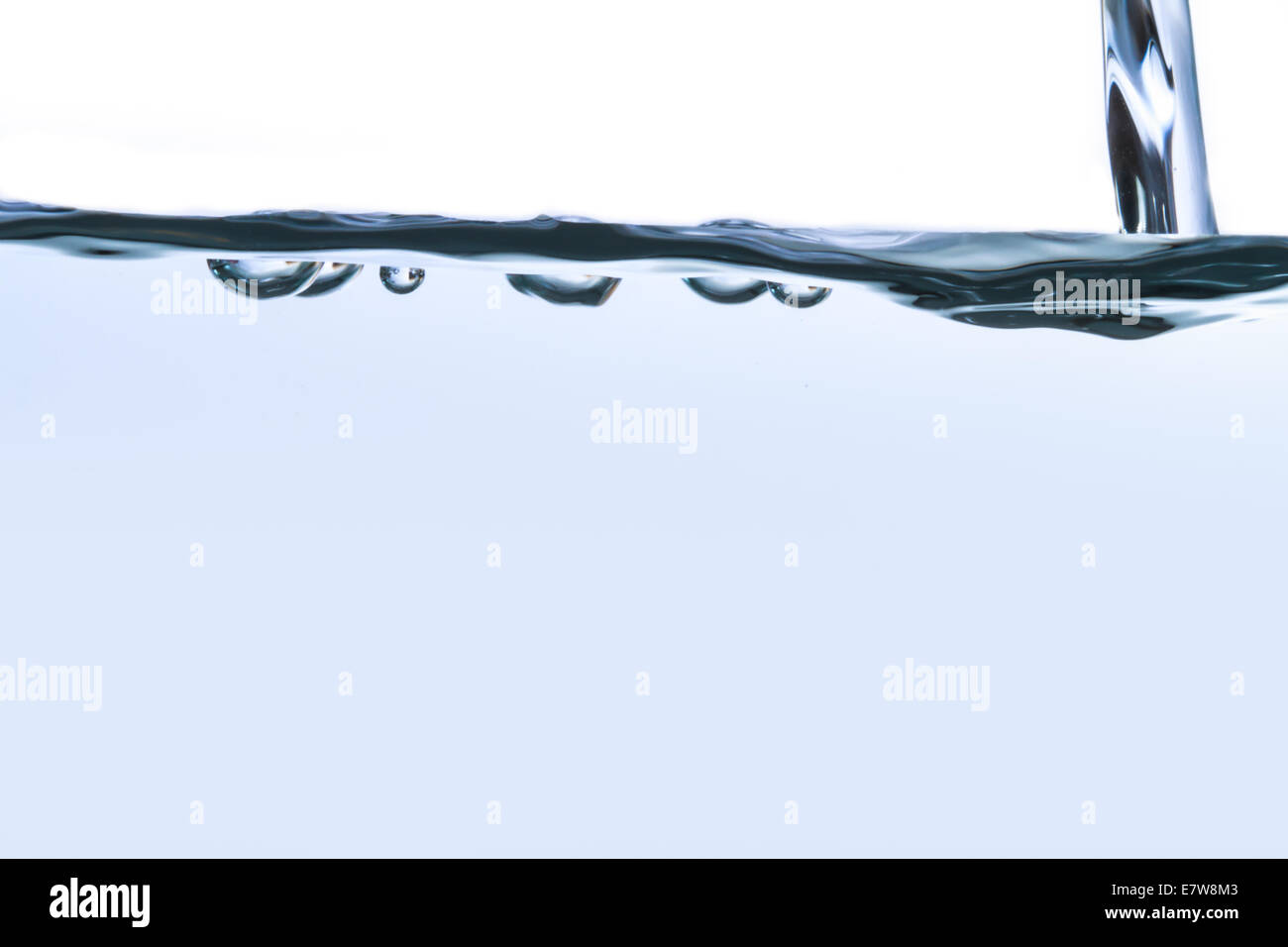 Close up view of water splash, isolated on white background Stock Photo ...