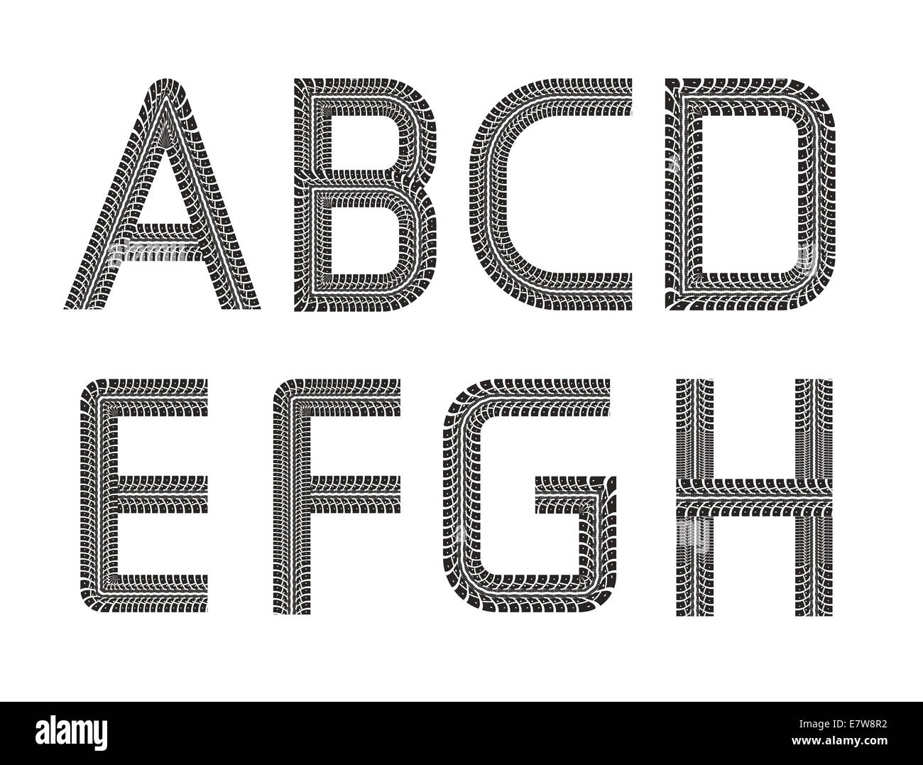 Font collection Cut Out Stock Images & Pictures - Alamy