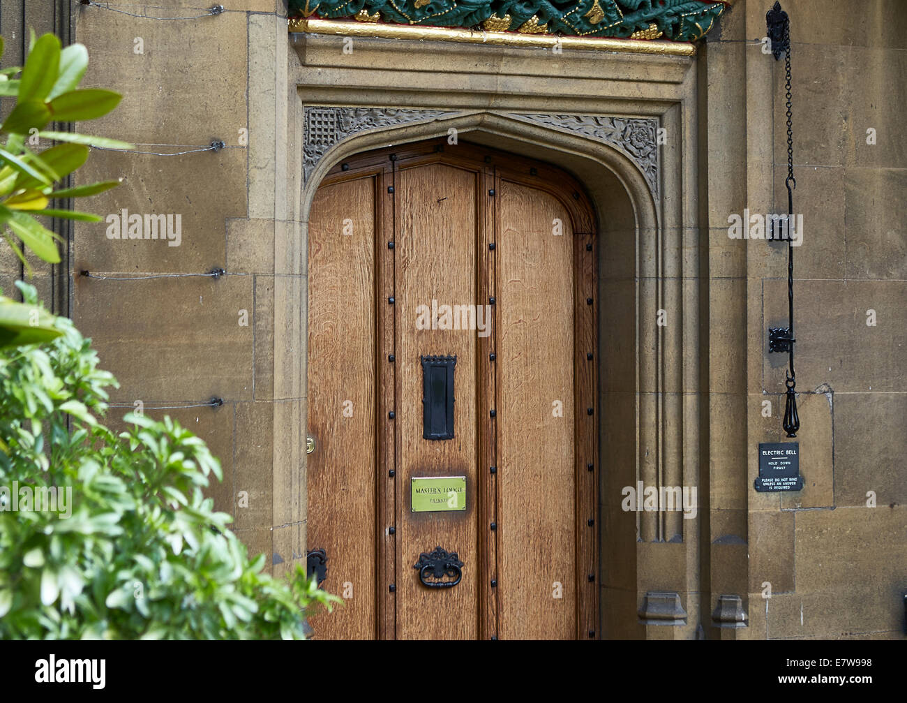 St johns college masters lodge hi-res stock photography and images - Alamy