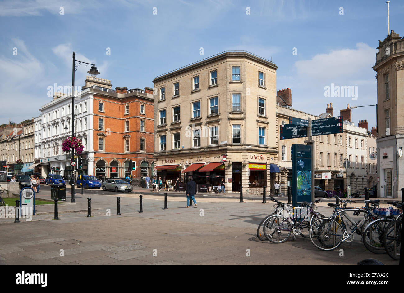 Bristol city centre architecture buildings hi-res stock photography and ...
