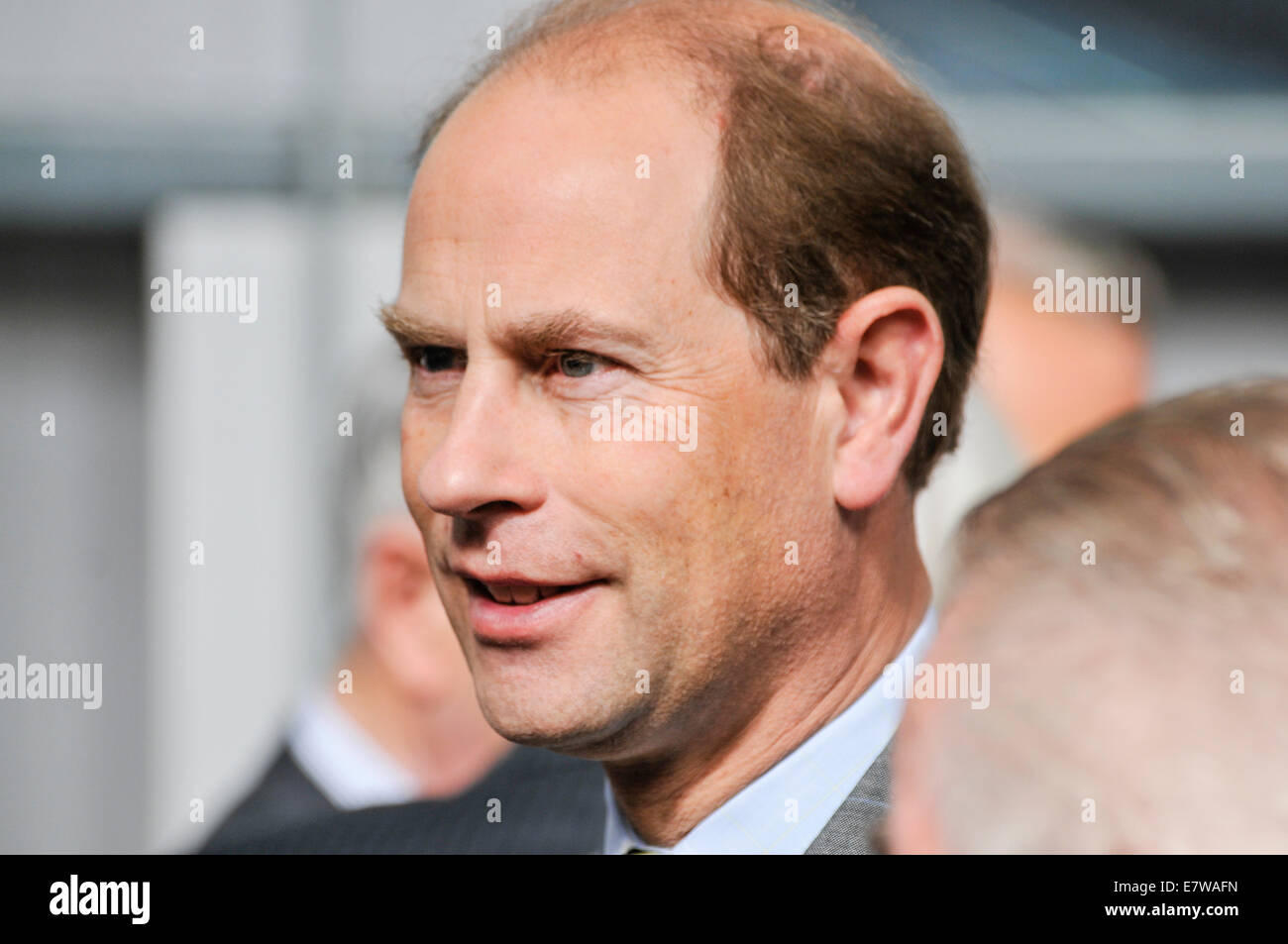 Downpatrick, Northern Ireland. 23/09/2014 - Prince Edward visits ...