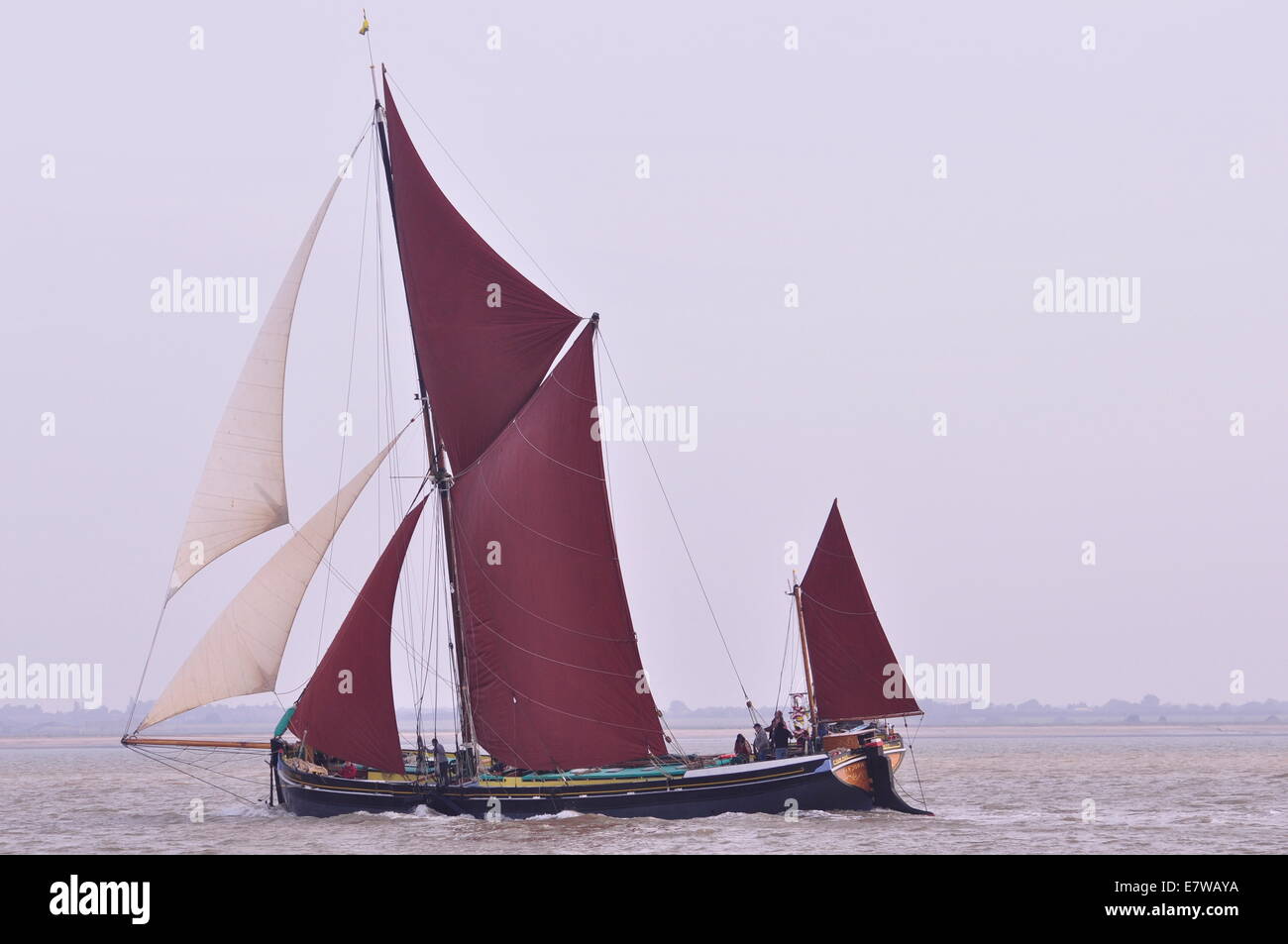 Thames barge race hi-res stock photography and images - Alamy