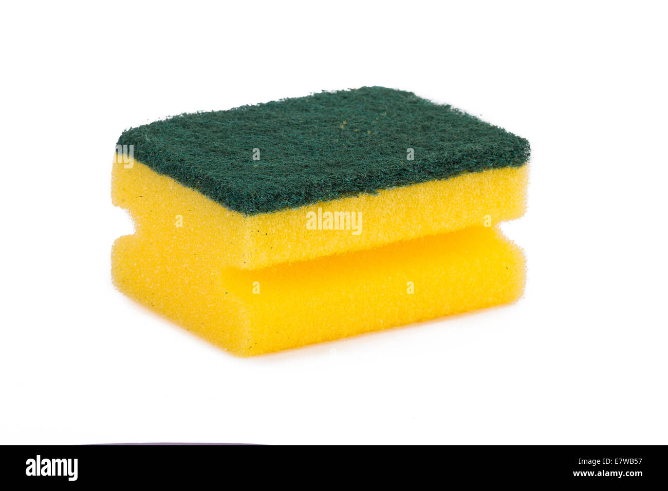 Sponge close up view Cut Out Stock Images & Pictures - Alamy