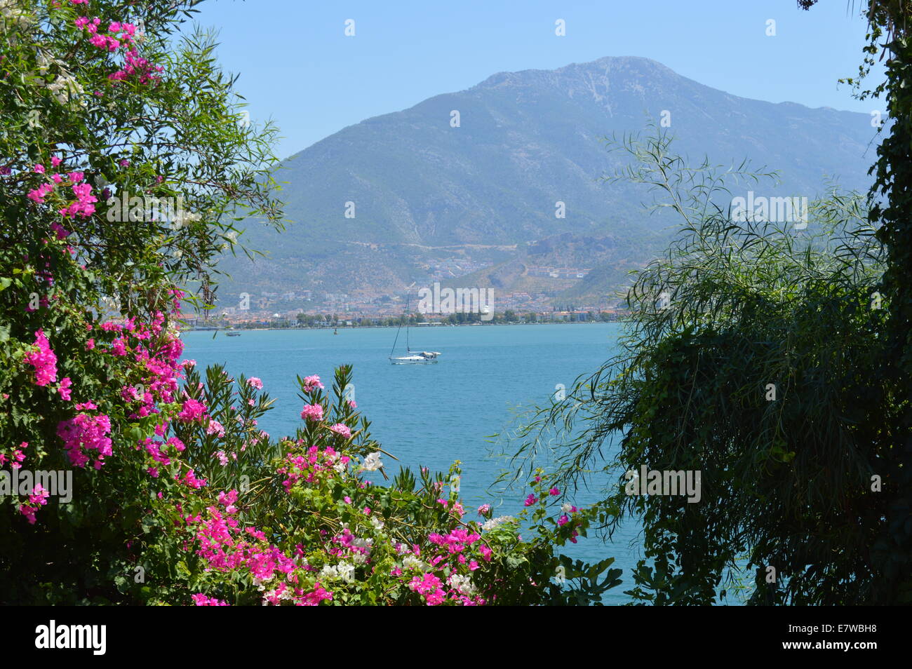 Turkey sea scene Stock Photo - Alamy