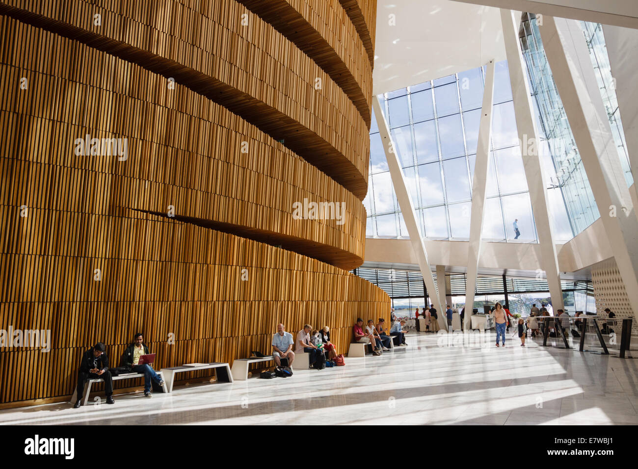 Inside oslo opera house hi-res stock photography and images - Alamy