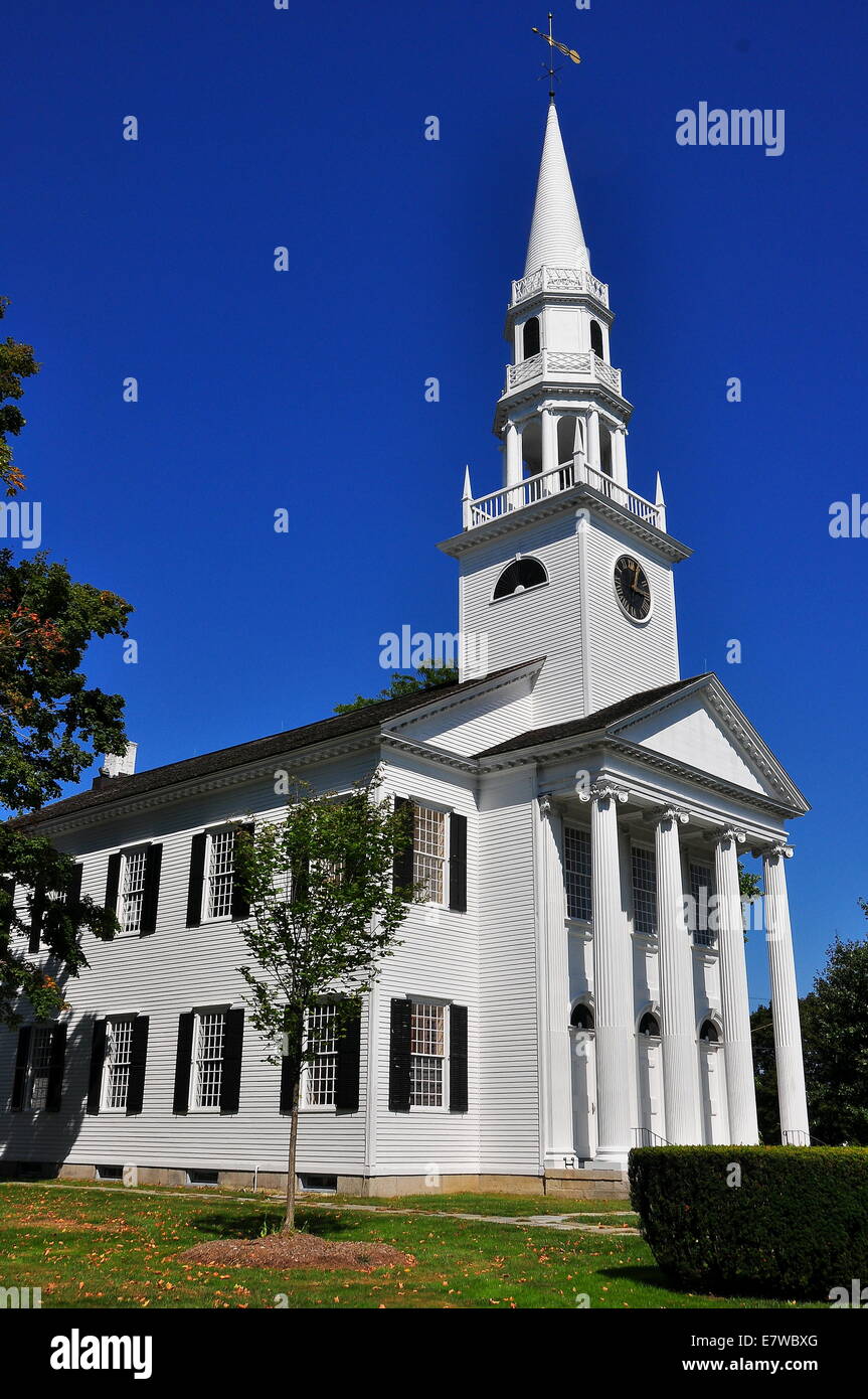 Litchfield, Connecticut: 1829 First Congregational Church built in the ...
