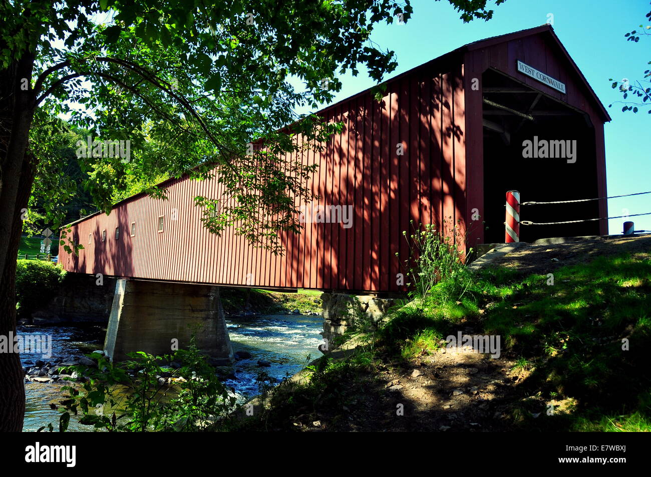 West Cornwall, Connecticut: The 1864 West Cornwall Covered Bridge. also ...