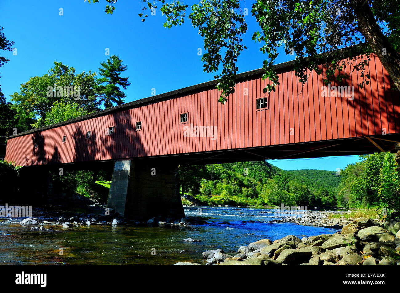 West Cornwall, Connecticut: The 1864 West Cornwall Covered Bridge. also ...