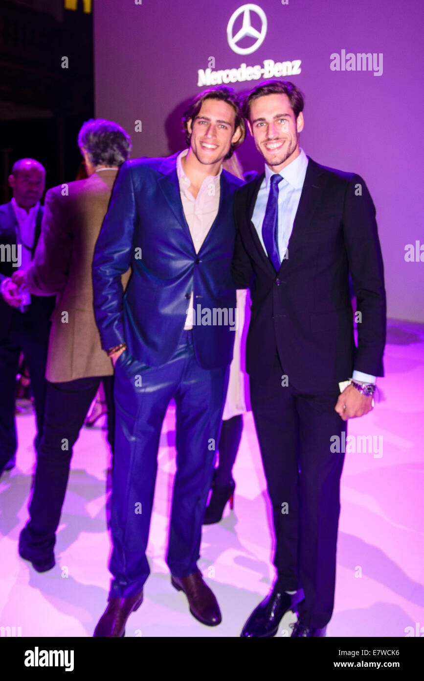 Sydney, AUSTRALIA - September 24, Jordan Stenmark and Zac Stenmark pose ...