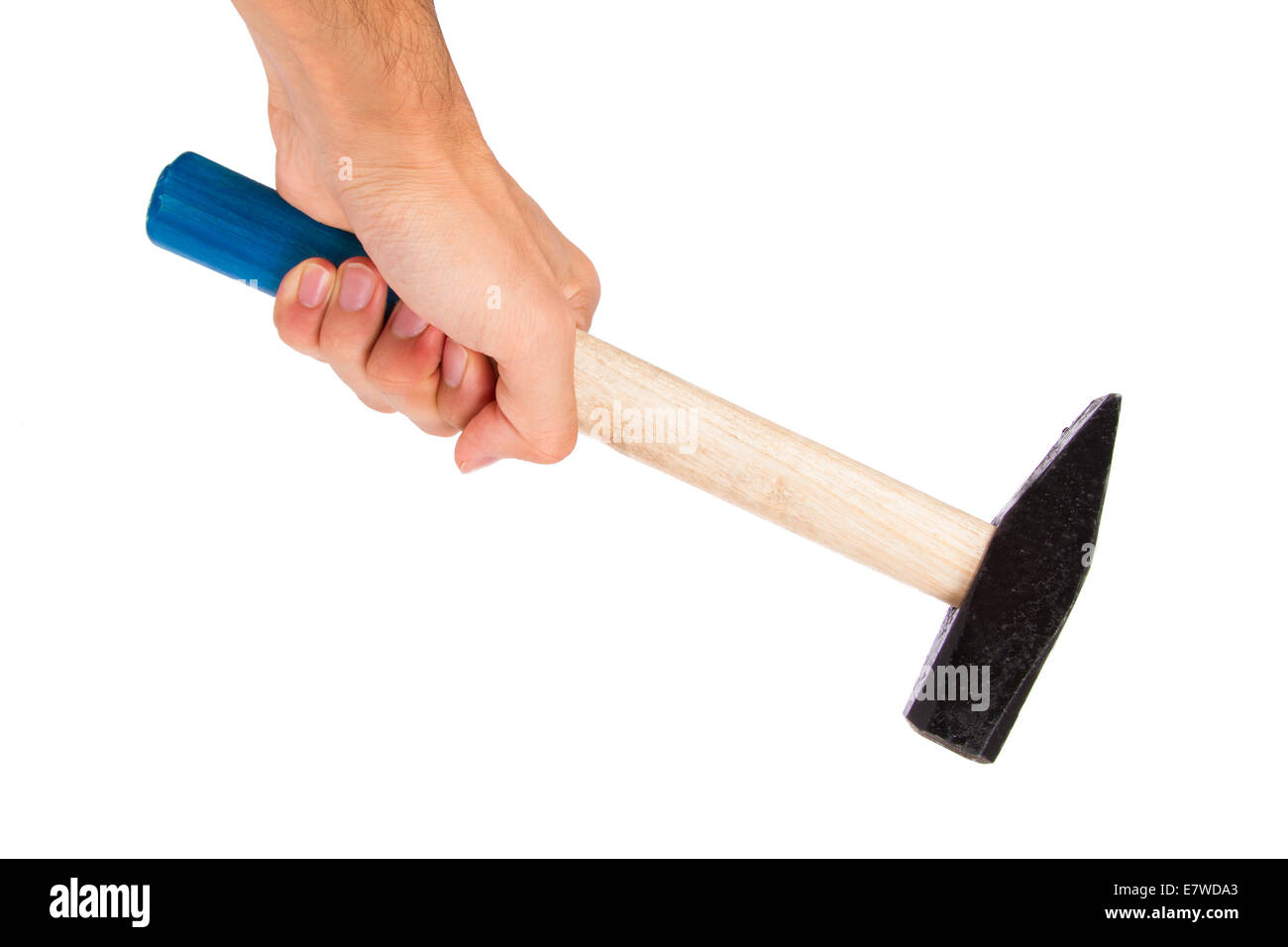 Blue hammer isolated hi-res stock photography and images - Alamy