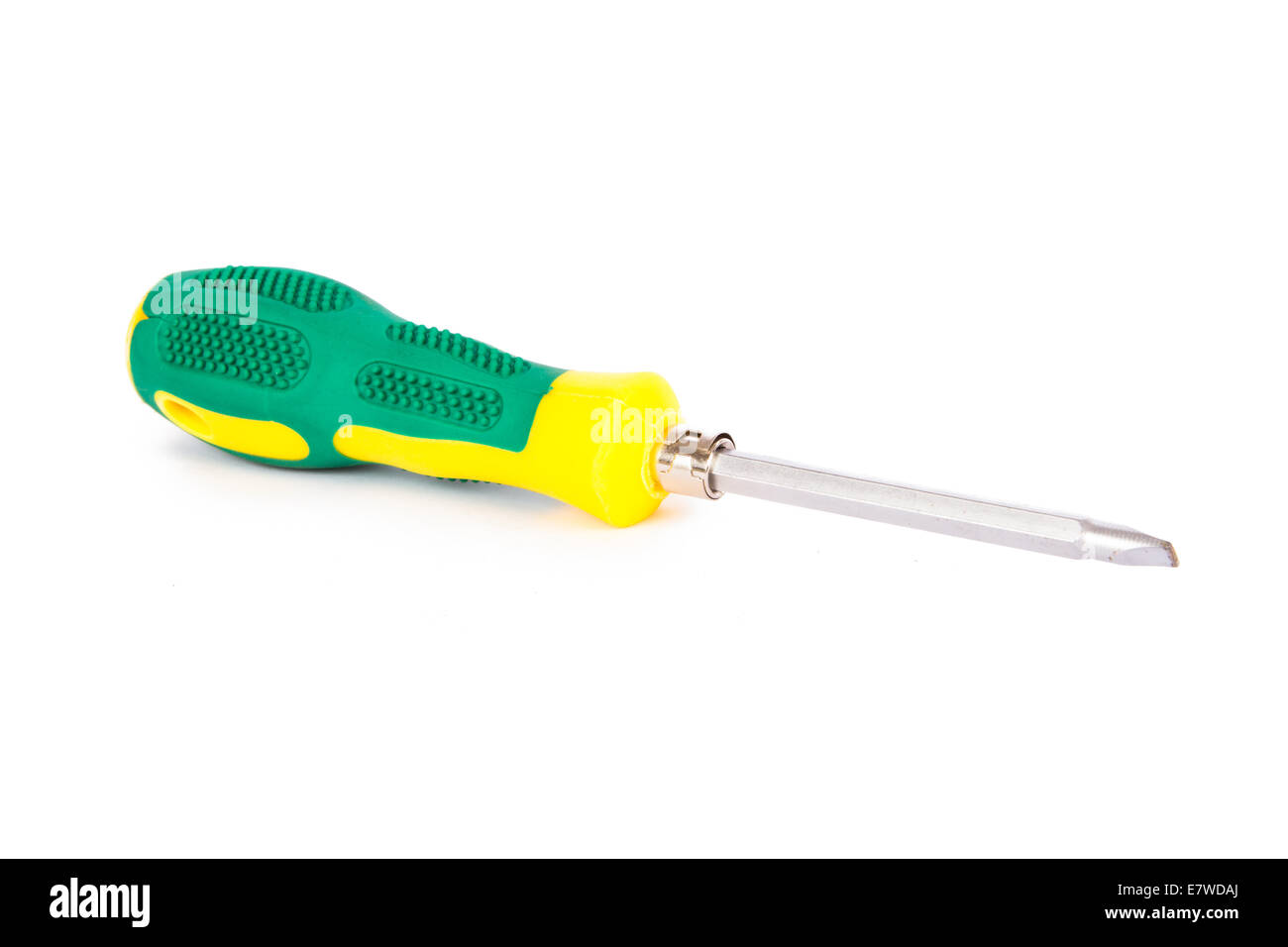 Screwdriver, isolated on white background Stock Photo - Alamy