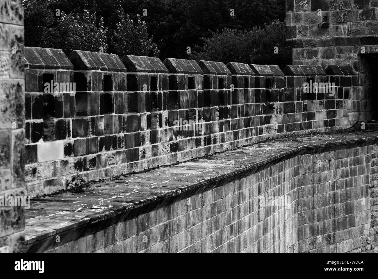 Round corner turrets hi-res stock photography and images - Alamy