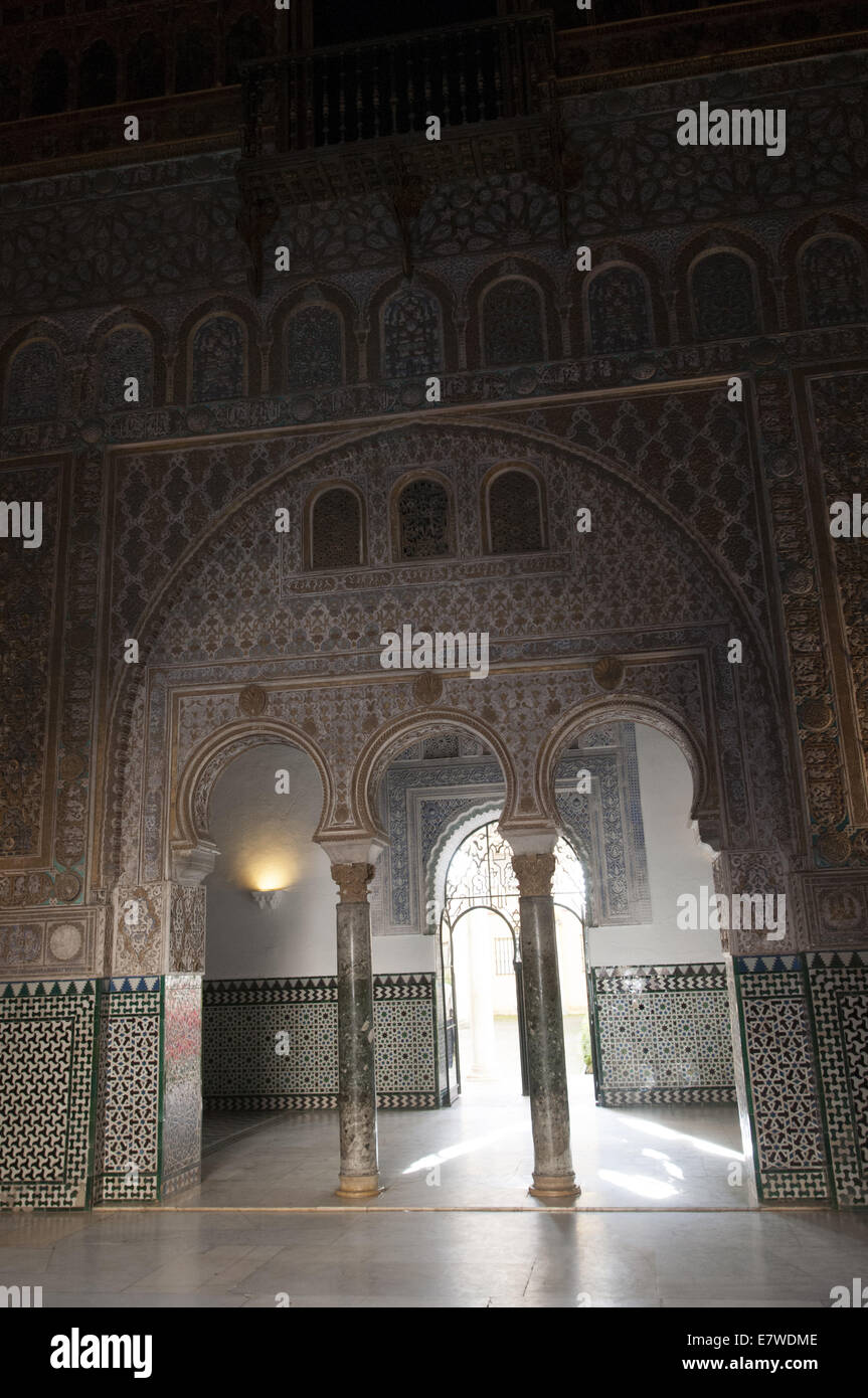 Royal palace, Alcazar, in Seville, Spain Stock Photo - Alamy