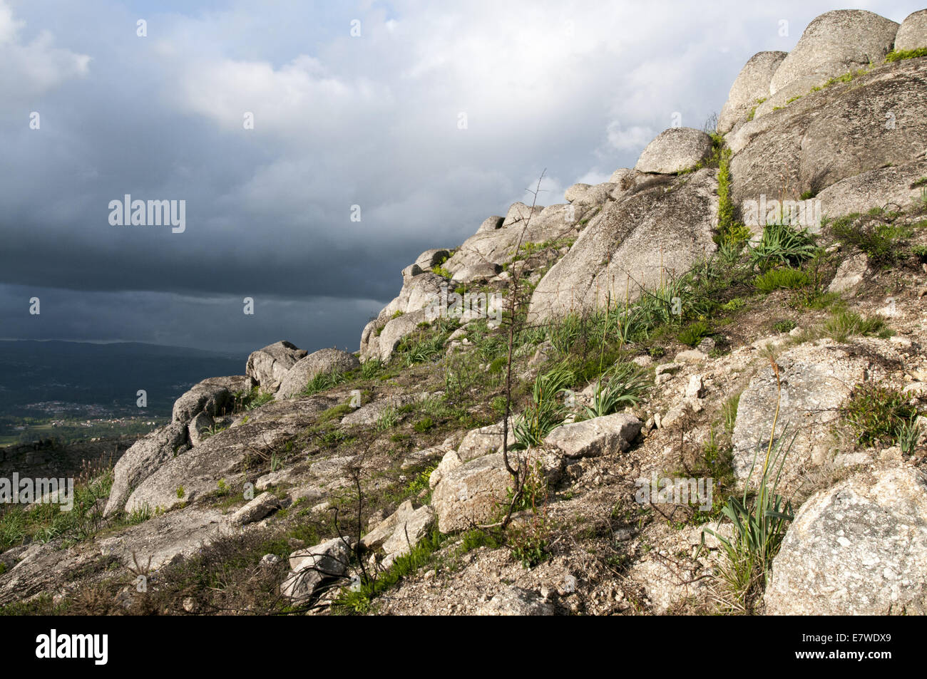 landscape in the mountains of Fafe, north of Portugal Stock Photo - Alamy