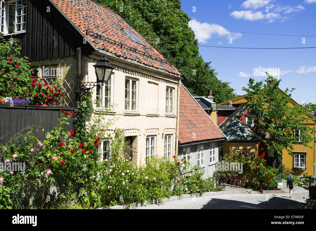 Damstredet street, Oslo, Norway Stock Photo - Alamy