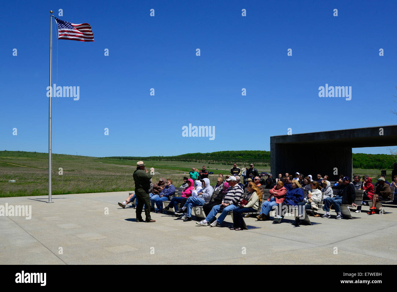 Flight 93 National Memorial Shanksville Pennsylvania PA Stock Photo - Alamy