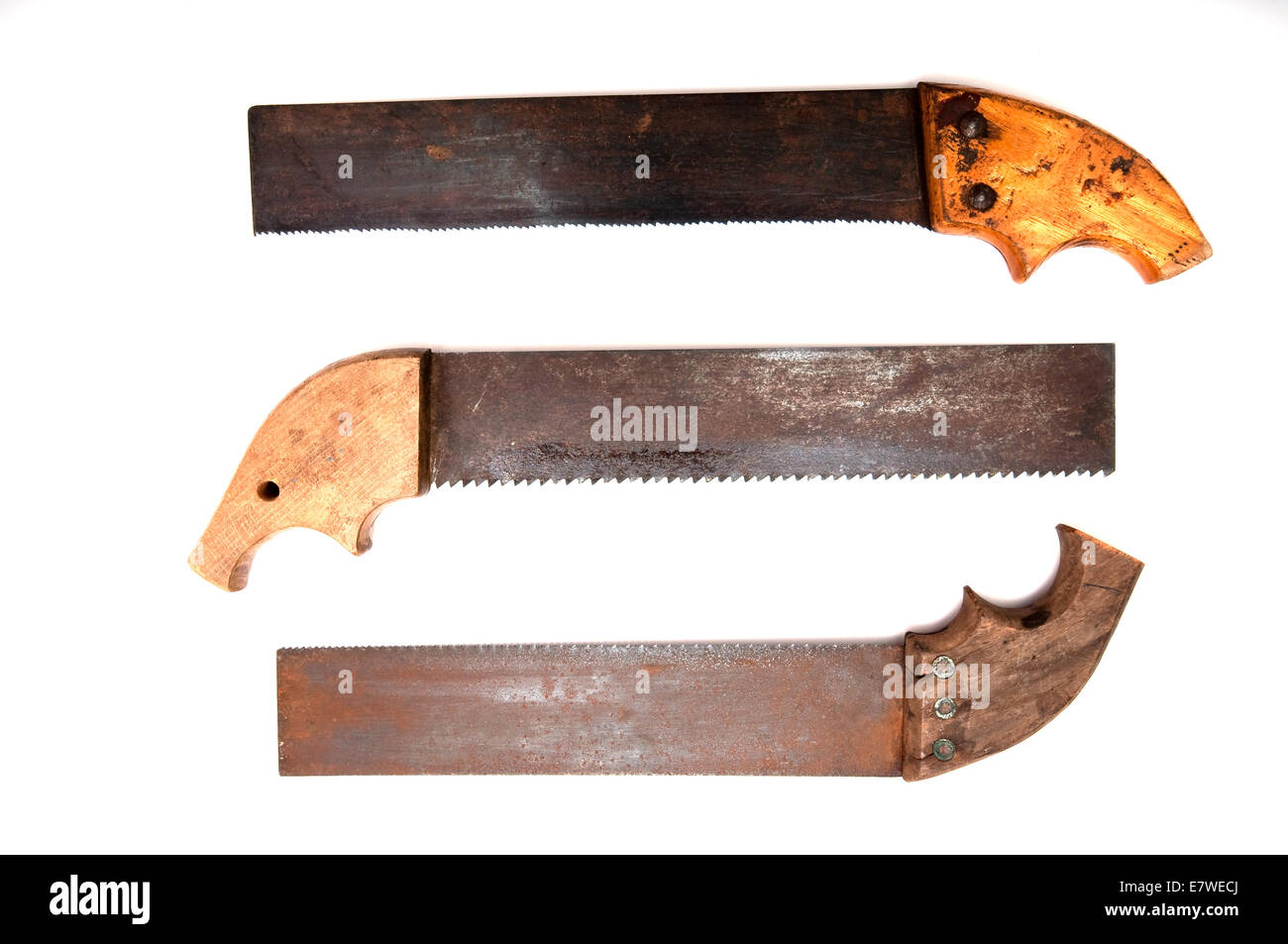 Hand tools, handsaw Stock Photo - Alamy