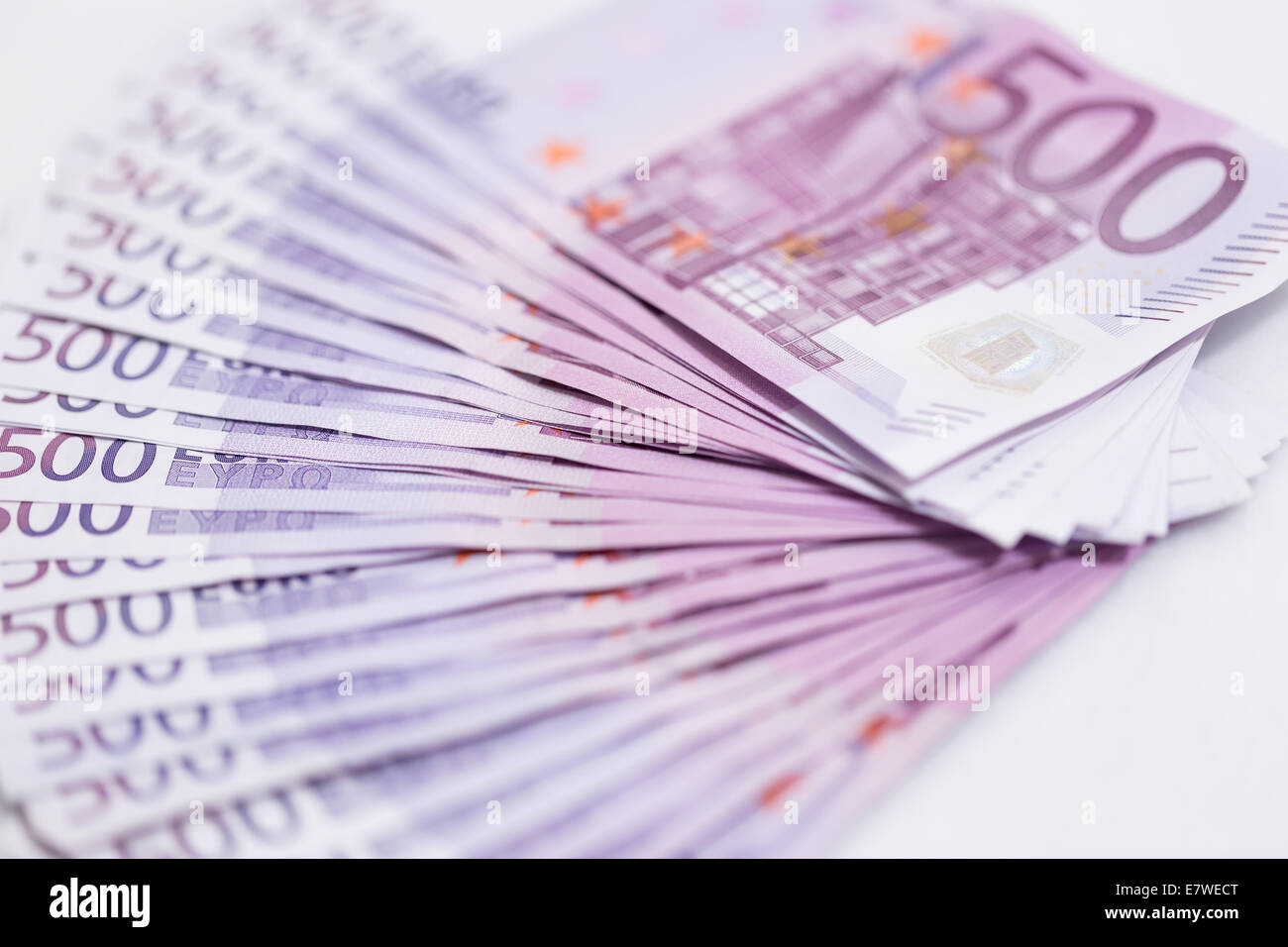 EUR money, banknotes Stock Photo - Alamy