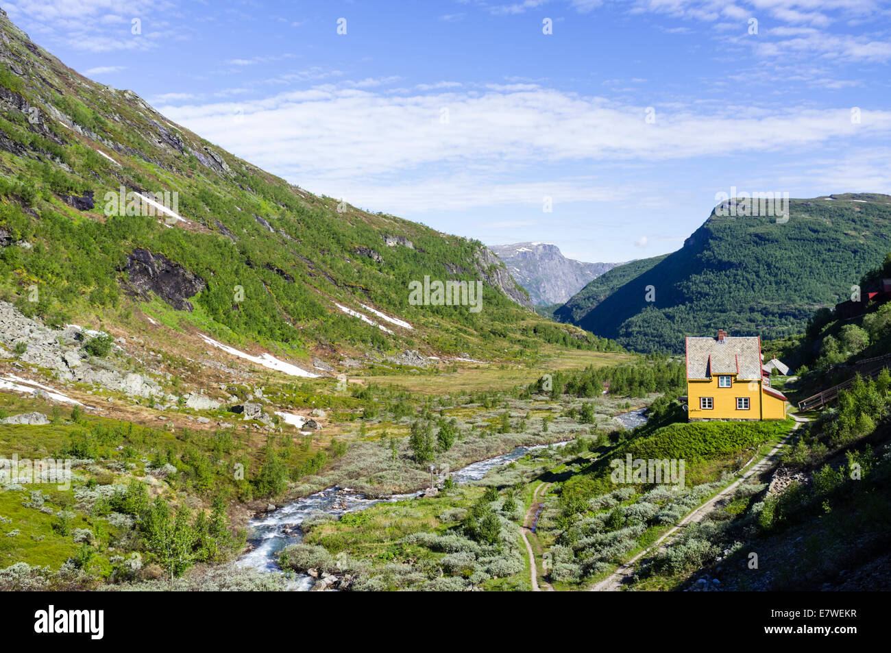 Myrdal landscape, Norway Stock Photo - Alamy