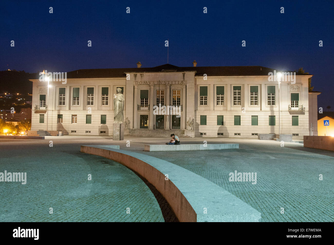 Guimaraes law court, Portugal Stock Photo - Alamy