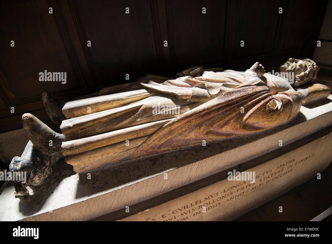 Interior of Rouen Cathedral, Normandy France EU Stock Photo - Alamy