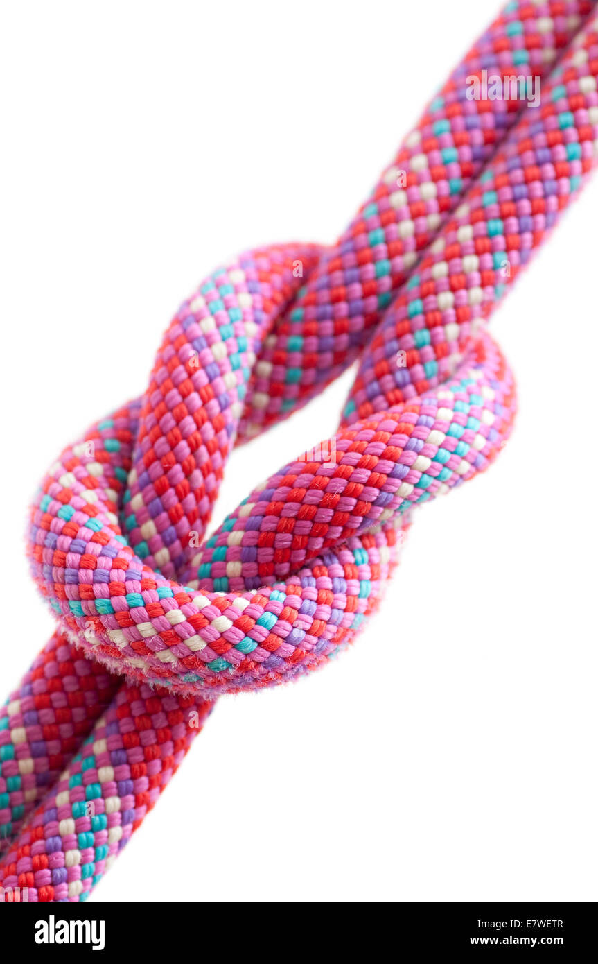 Ropes tied to each other Stock Photo - Alamy